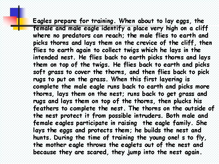 7 PRINCIPLES OF AN EAGLE Inspiration On the