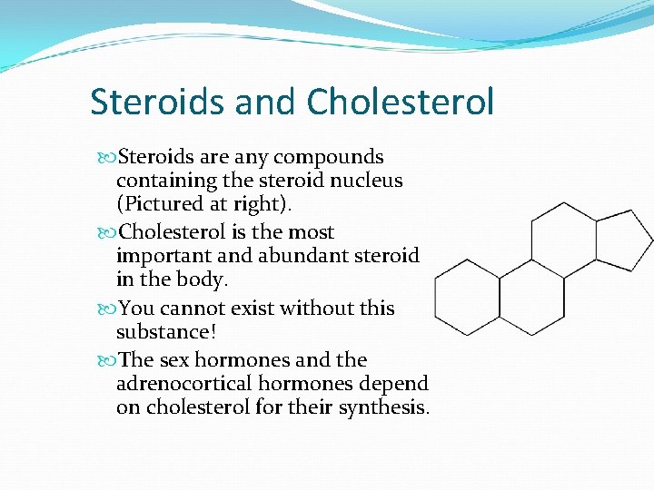 Biochemistry is the study of the chemistry of