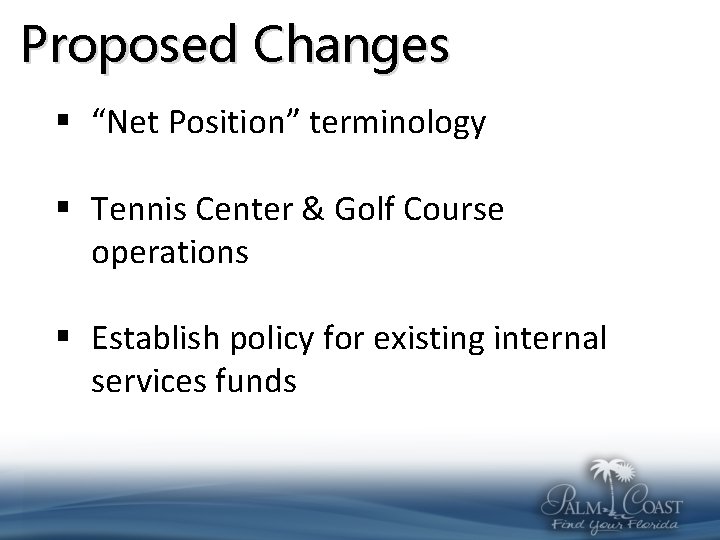 Fund Balance Policy Review Tuesday March 11 th