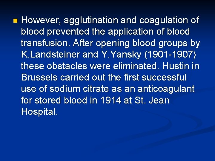 Lecture Blood Transfusion Reader R Ya Kushnir n