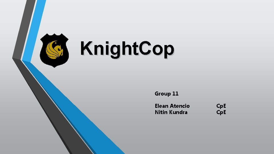 Knight Cop Group 11 Elean Atencio Nitin Kundra