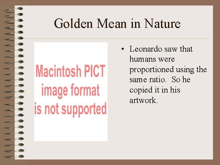 What Is The Golden Mean AKA The Golden