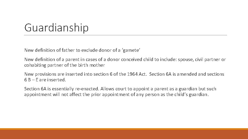 Child and Family Relationships Bill 2015 THIS BILL