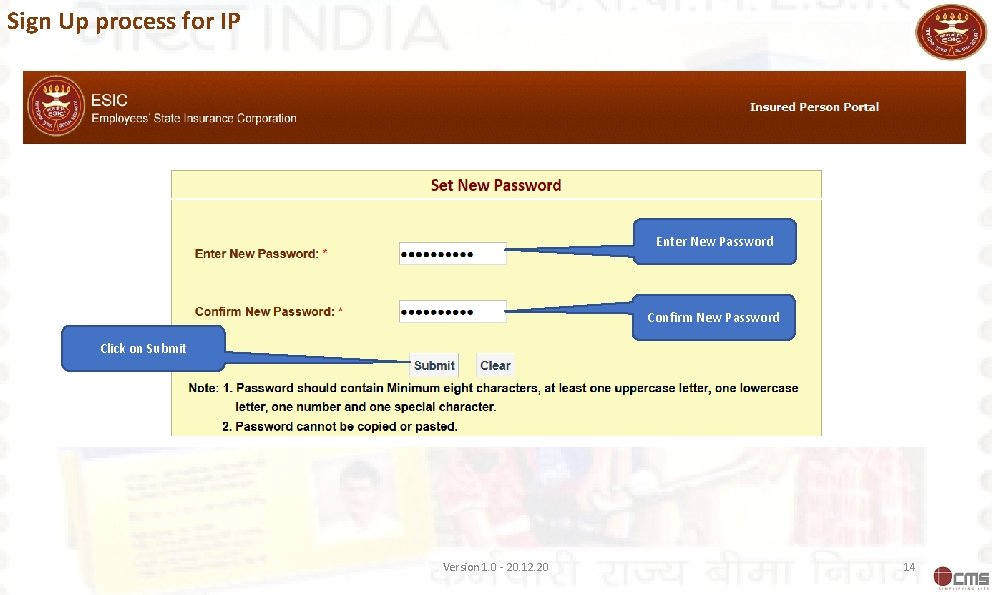 IP Portal Secure Login By 1 Insured person
