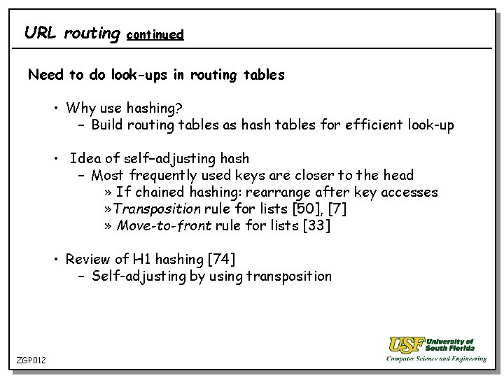 Performance Evaluation of URL Routing for Content Distribution