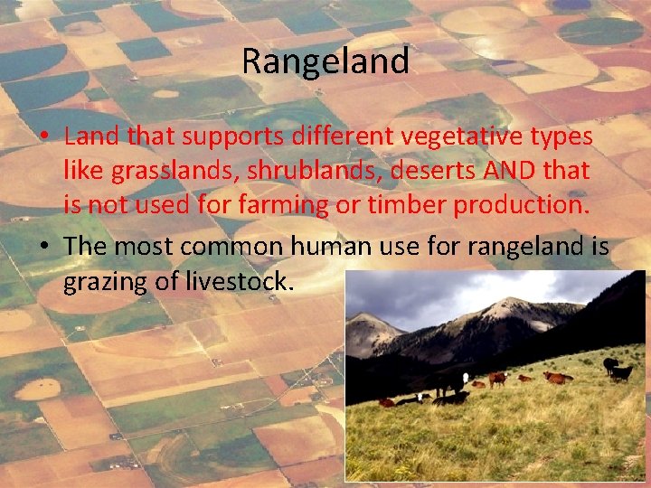Unit 2 Land Use Management Conservation Primary LandUse