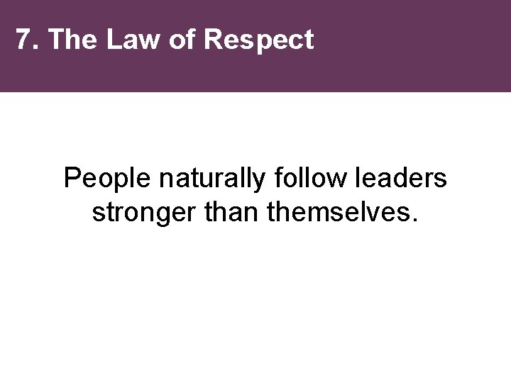 21 IRREFUTABLE LAWS OF LEADERSHIP MODULE 16 Resilient