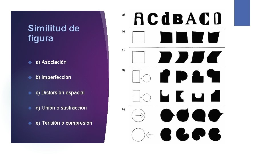 FUNDAMENTOS DEL DISEO SIMILITUD Las formas pueden parecerse