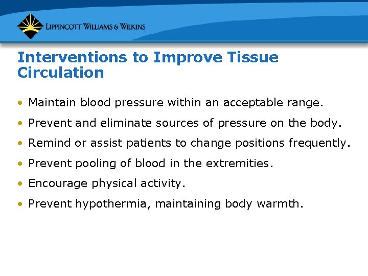 Chapter 15 Respiration and Circulation Factors That Can