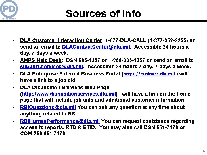 DEFENSE LOGISTICS AGENCY AMERICAS COMBAT LOGISTICS SUPPORT AGENCY