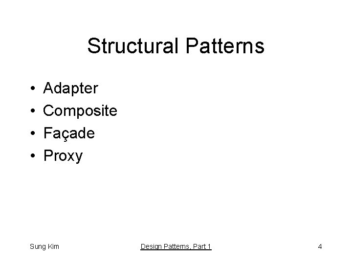 Design Patterns Part 1 Elements of Reusable Objectoriented