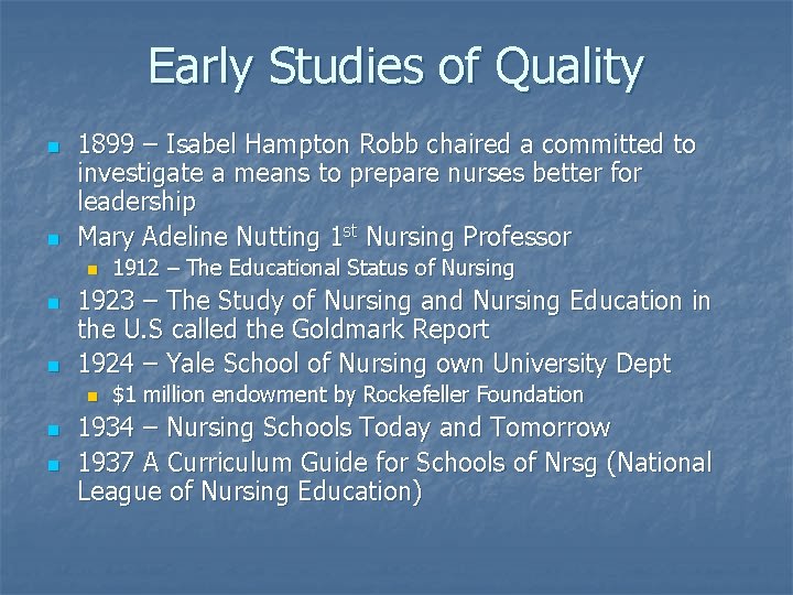 Chapter 7 Educational Patterns in Nursing Bonnie M