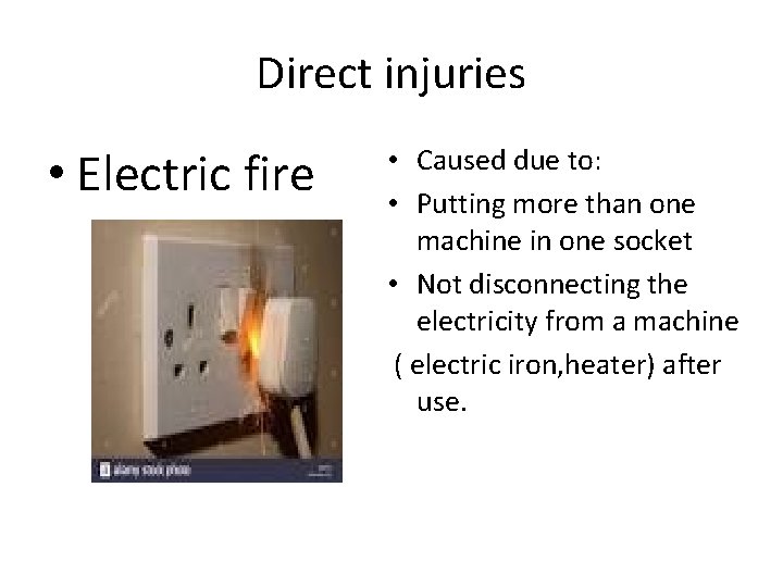 Unit 2 Electricity Lesson 1 Dangers of electricity