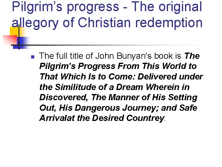 A Christmas Carol An Allegory Of Christian Redemption