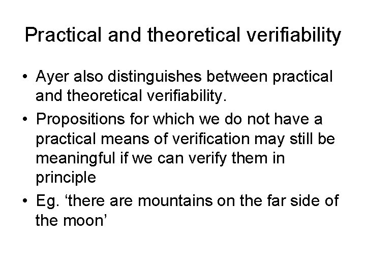 Verification and meaning The Vienna Circle Religious Language