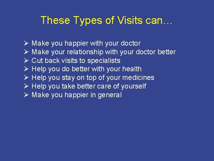 Shared Medical Visits What Is a Shared Medical
