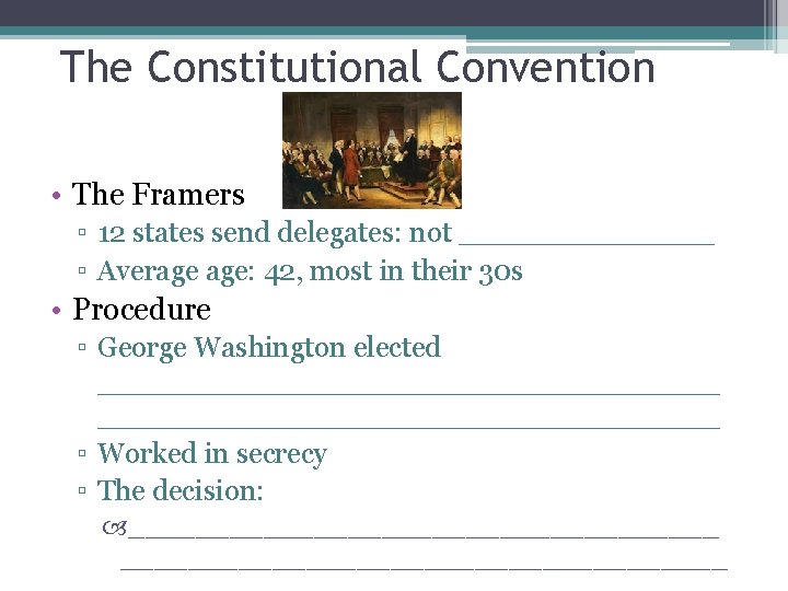 The Constitution A Brief History Colonial Policies King