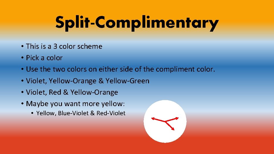 Color Schemes What are they Why do we