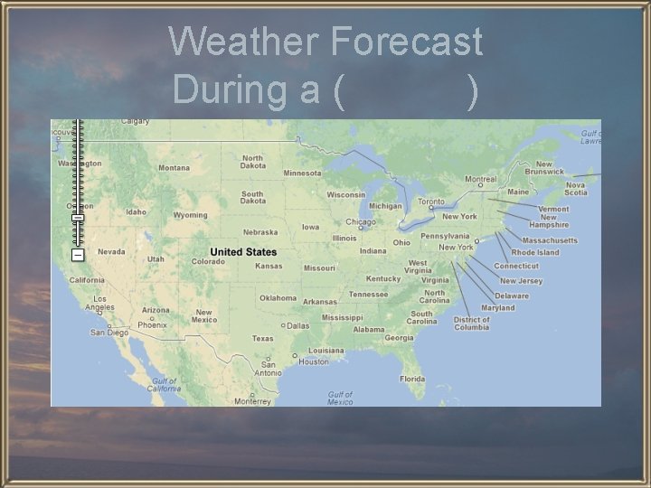 Type of Weather Group Members Alphabetical Order Weather