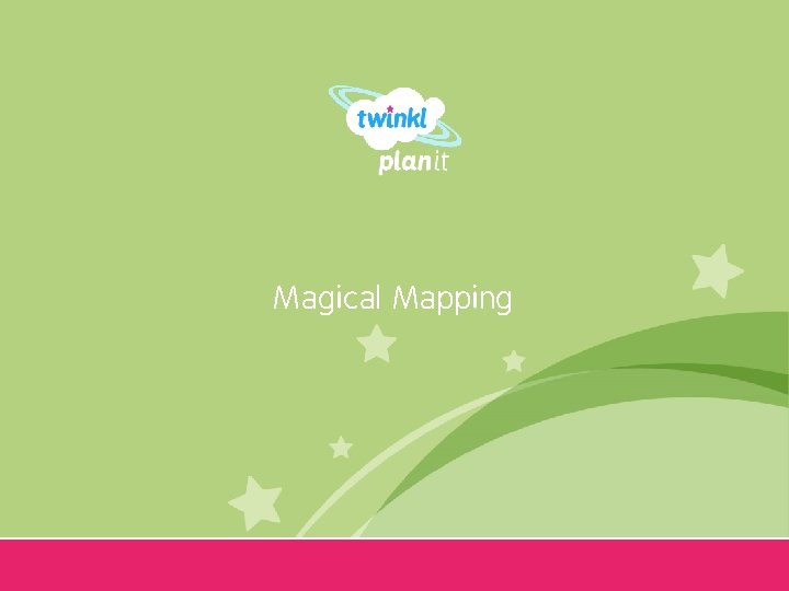 Magical Mapping Year One I can draw a