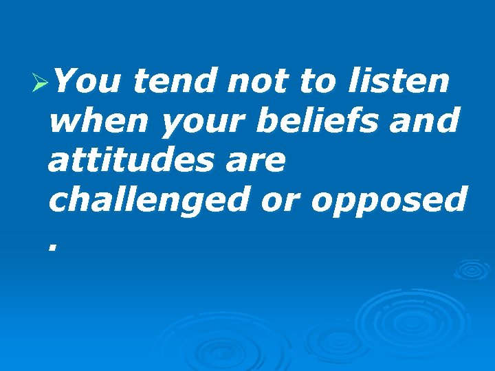 LISTENING Listening is the key to success Listening