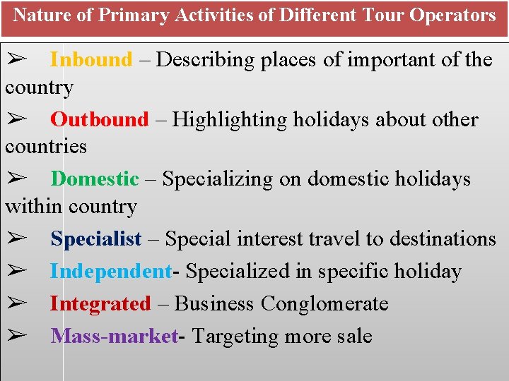 Introduction to Travel Agency and Tour Operations Business