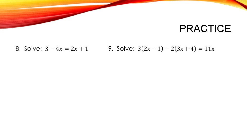 SOLVING EQUATIONS Book Section 1 4 VOCABULARY OBJECTIVE