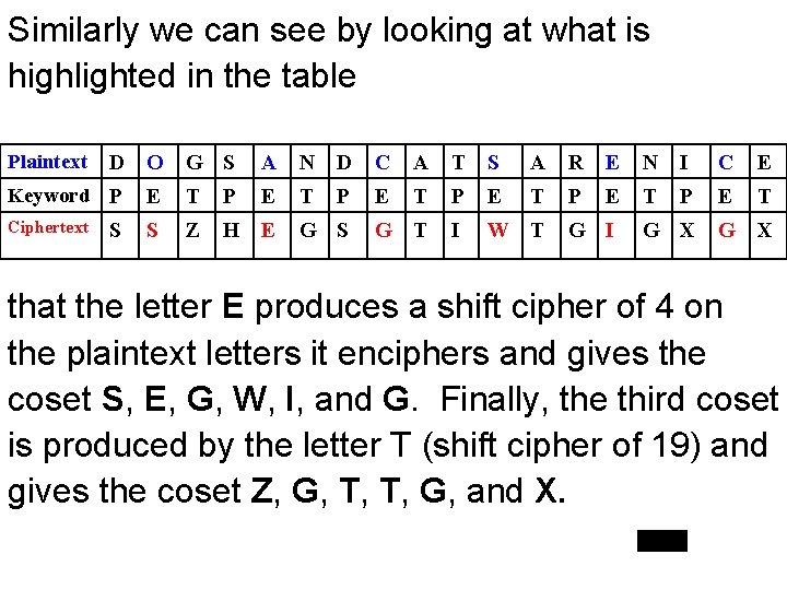 Section 2 8 Cryptanalysis of the Vigenere Cipher