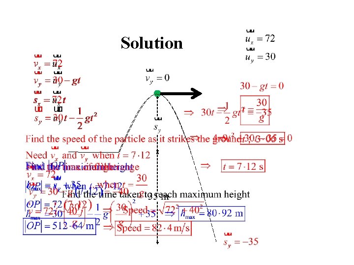 Projectiles Projectiles Projectiles Exercise 3 B Questions Task