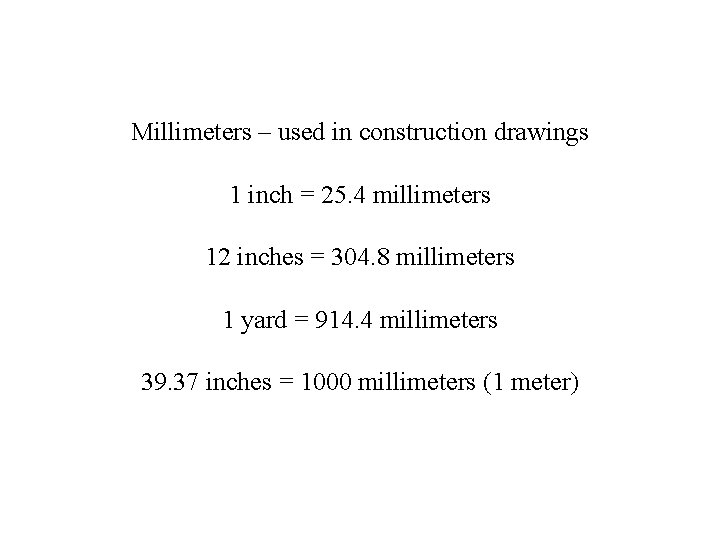 Chapter 3 MeasurementsMath Review A MeasurementConversions Basic unit