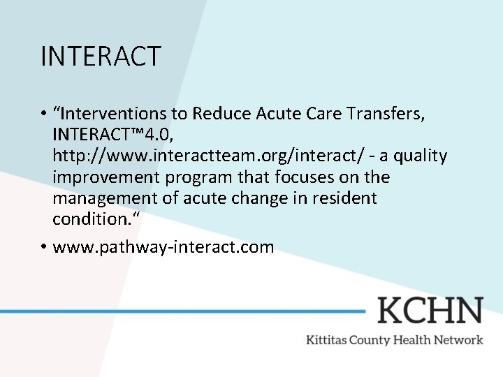 Transitions of Care Project 2 C The Problem