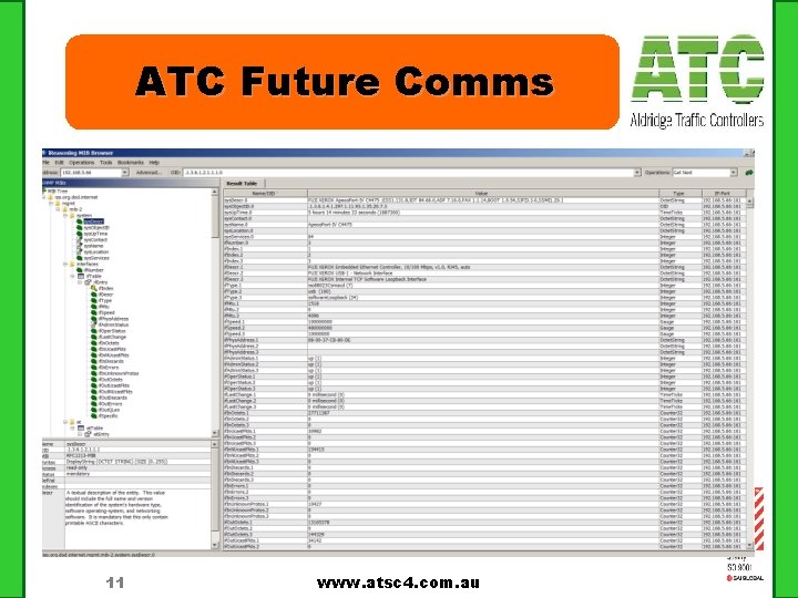 ATC Future Comms Technology Tuesday 11 January 2022