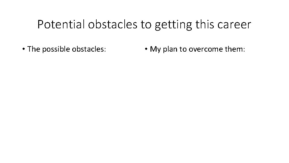 Zacharys Career Path How to become aan insert