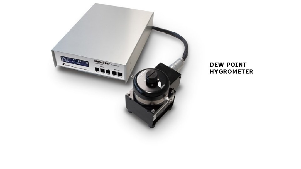 DEW POINT HYGROMETER TYPE MEASURED IN Vapor Pressure