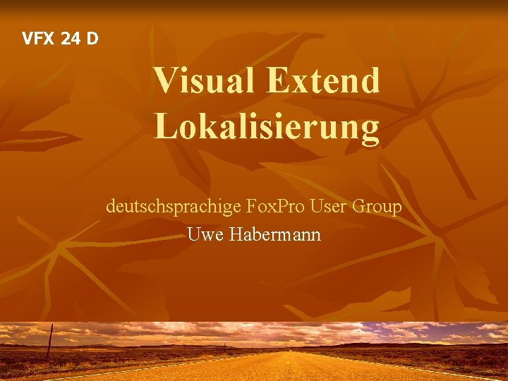 VFX 24 D Visual Extend Lokalisierung deutschsprachige Fox