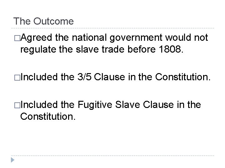 Lesson 14 The Conflict Between North and South