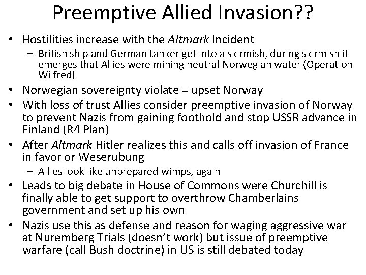 Operation Weserbung Nazi conquest of Denmark Norway Background