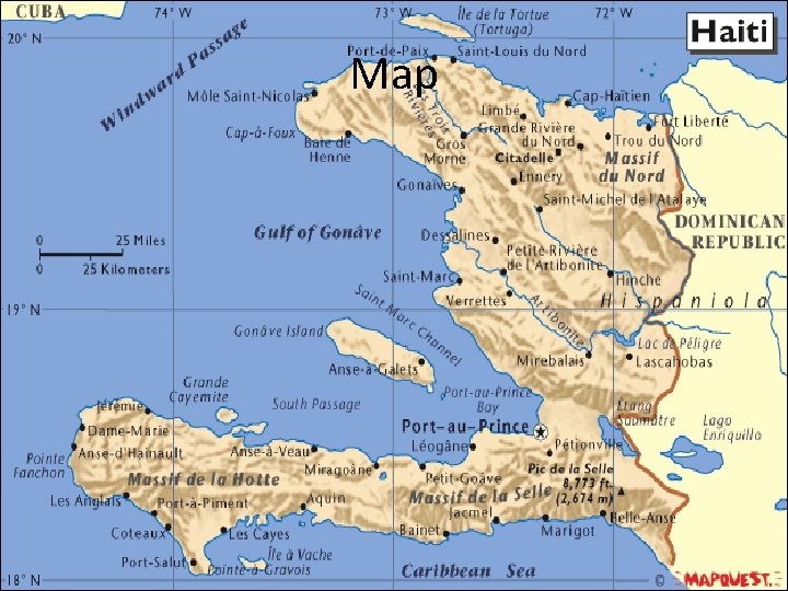 HAITI Aijah Urssery and Rukayah Bent Mikial Map