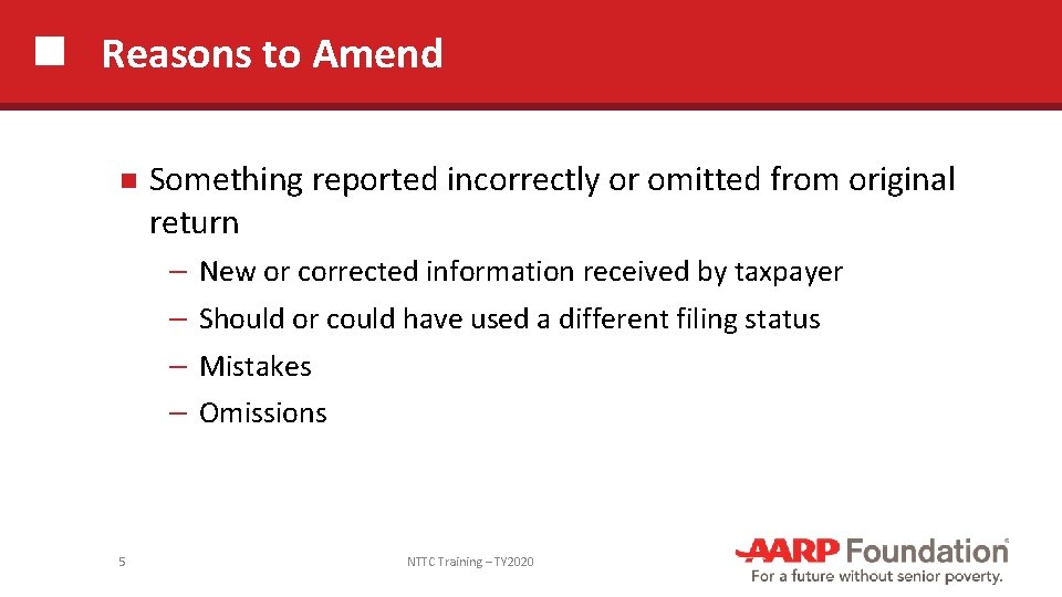 Amended Returns Pub 4012 Tab M Pub 4491