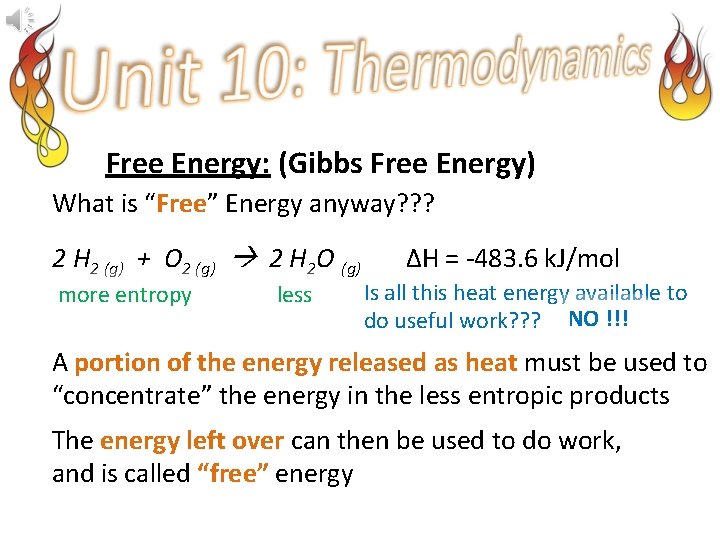 Unit 10 Thermodynamics Substance Review Hf S N