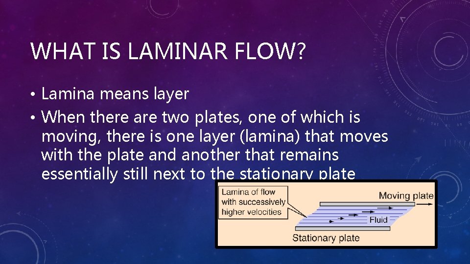 TURN BACK TIME CAMRYN BURLEY DEMONSTRATING LAMINAR FLOW