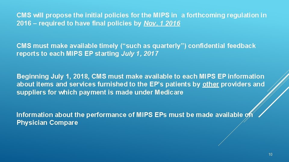 NOSORH WHAT WILL MIPS MEAN Bill Finerfrock President