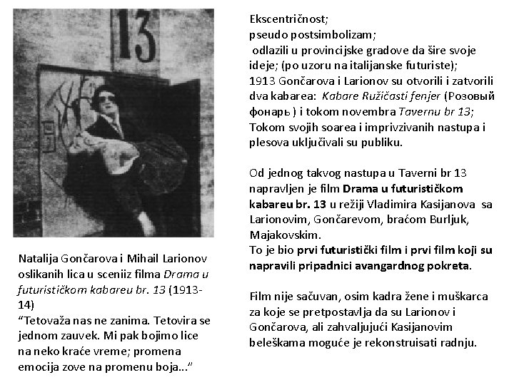 kubizam i futurizam luizam i kubofuturizam 1912 1915nastavak