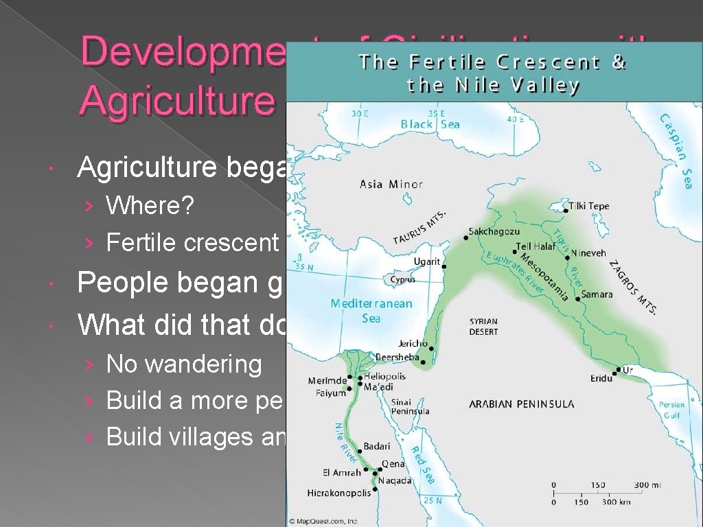 Research in Agriculture Objectives Explain how the science