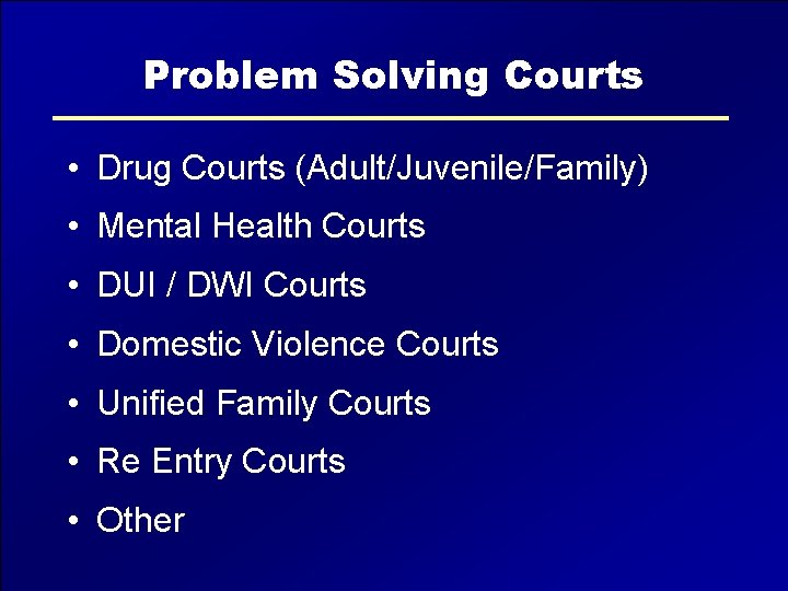 The Changing Role of Courts Membership Group Meeting