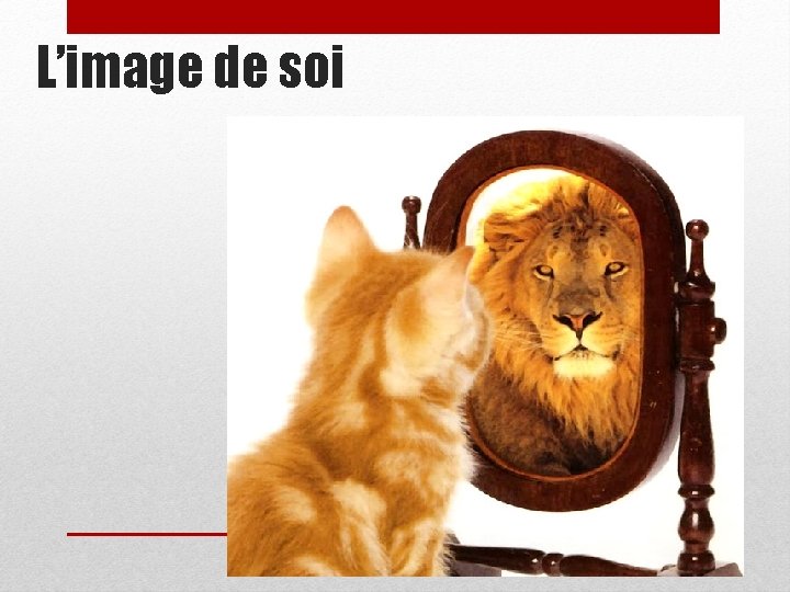 LA CONNAISSANCE DE SOI BTS PI 1 LES