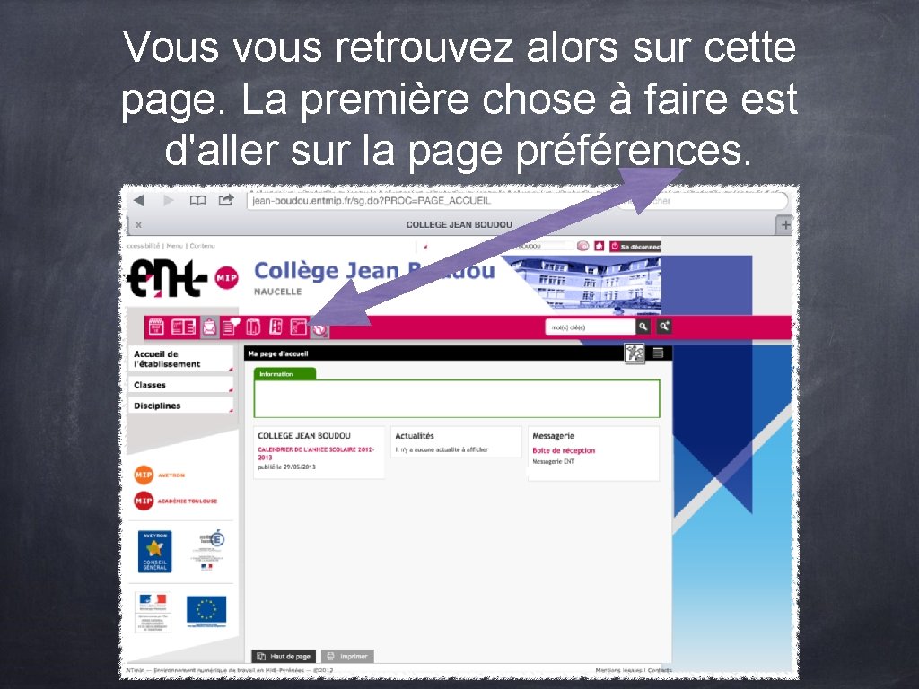 Ent Jean Boudou Prsentation rapide Utiliser le bouton