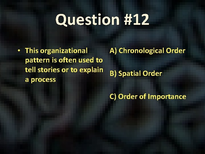 Paragraphs Academic Vocabulary Practice Question 1 A section