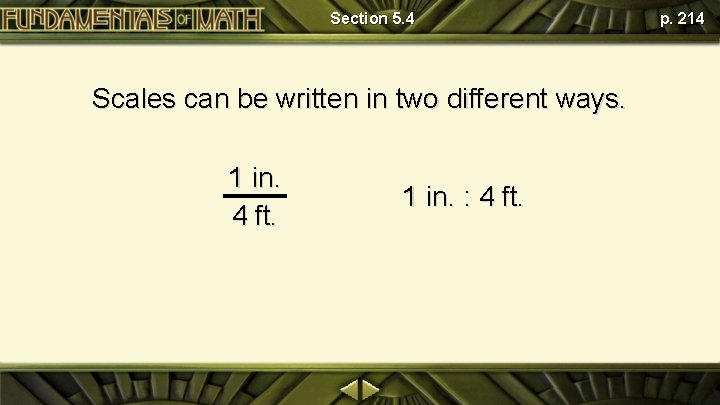 CHAPTER 5 Section 5 4Scale Drawing Book cover