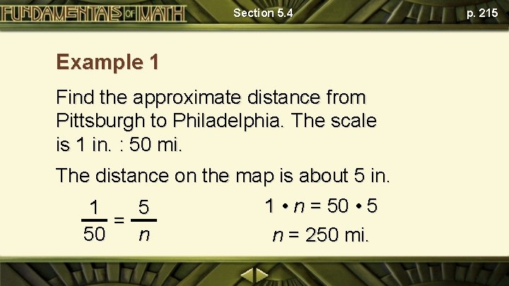 CHAPTER 5 Section 5 4Scale Drawing Book cover